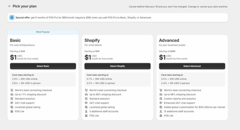 Shopify Starter Vs Basic: Which Pricing Plan Is For You?